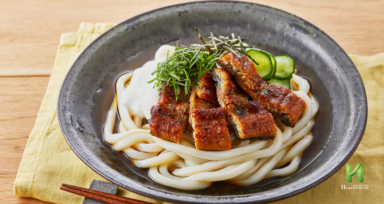 うなとろろうどん｜男性のための精の付く料理レシピ集【浜松町第一クリニック】